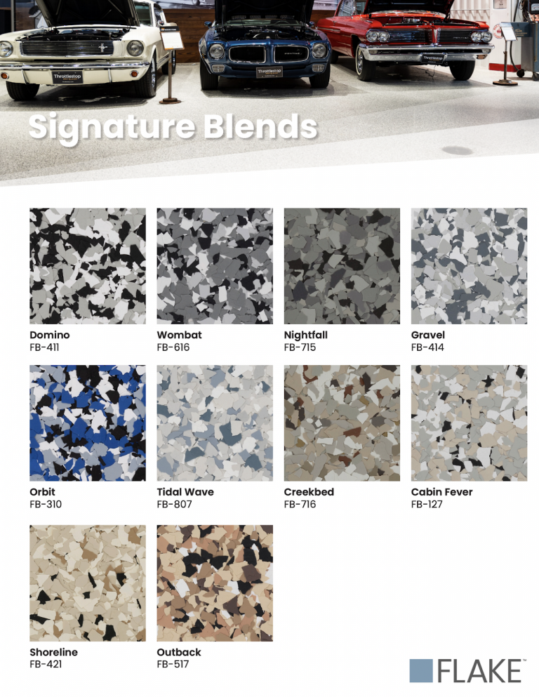 Epoxy Flooring Color Charts - Richards LLC